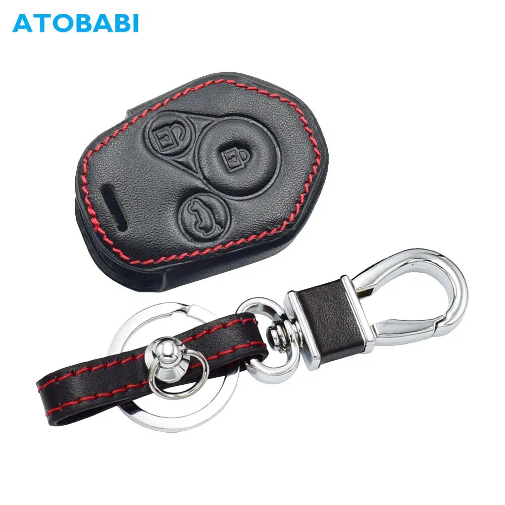 Кожаный чехол для автомобильного ключа с дистанционным управлением, Аксессуары для автомобилей Subaru XV WRX V10 Legacy B15 Forester Impreza 2015 2016 2017