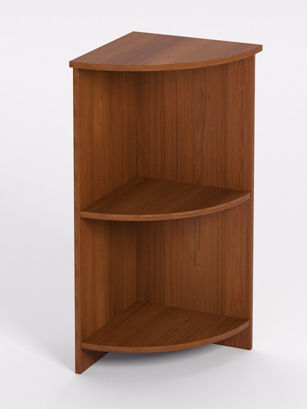 Угловой офисный стеллаж "Вектор" СР-21, Орех. Производитель товара - компания Westcom.