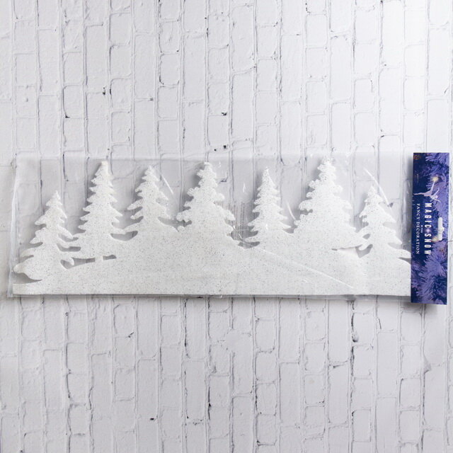 Интерьерно-оконная декорация Зимний Лес 60*19 см, Peha, RN-62525