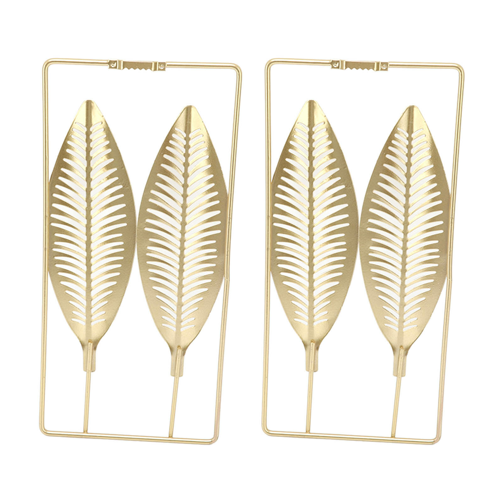 2шт золотые настенные скульптуры металлический настенный декор с рамкой для гостиной, спальни, офиса, кабинета