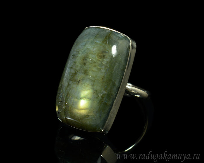 Кольцо, лабрадорит
