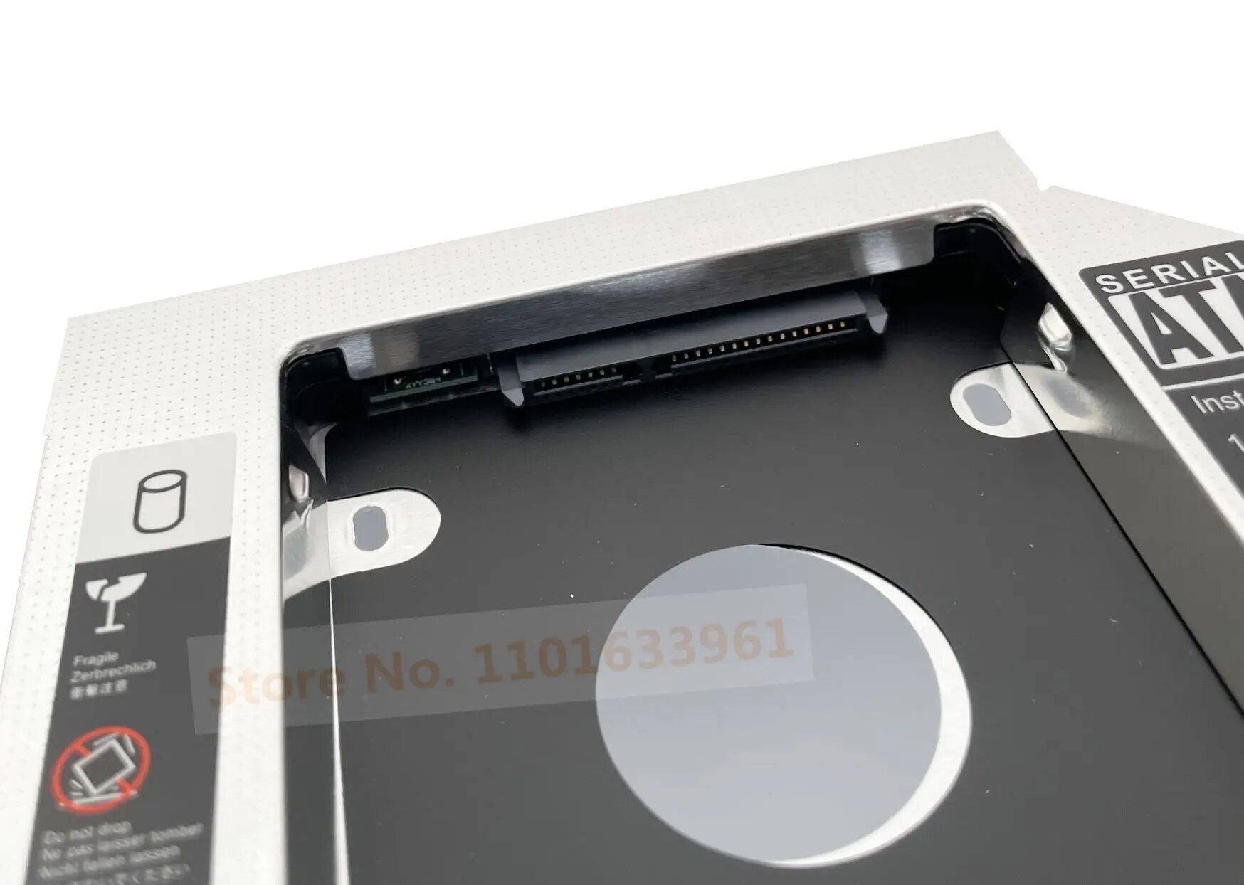 SATA 2-й жесткий диск HDD SSD оптический отсек Caddy адаптер для Toshiba Satellite L845 L850 L870 L870D L875 L875D L870-160 L855 L850