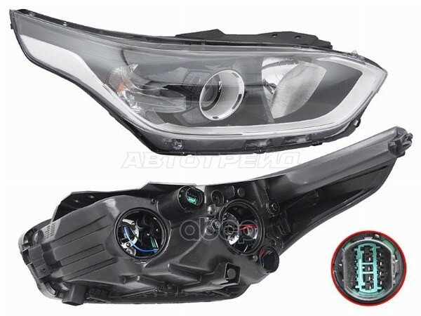 Фара Kia Ceed 18-21 (Справа) Sat арт. ST-13-0042