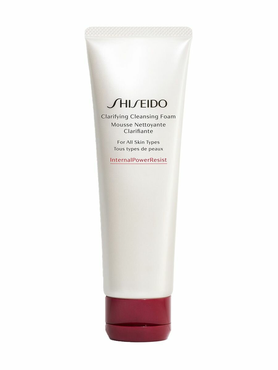 SHISEIDO Clarifying Cleansing Foam Пенка очищающая для лица универсальная, 125 мл