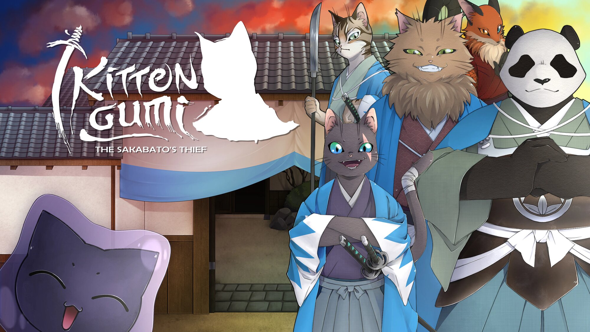 Kittengumi The Sakabatos Thief для Sony PlayStation | PS4 и PS5 | Игра навсегда | Быстрая доставка (Турция)