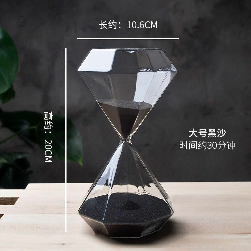 Песочные часы Migeet 5/15/30 минут в скандинавском стиле стеклянный таймер для кухни, ванной и декора