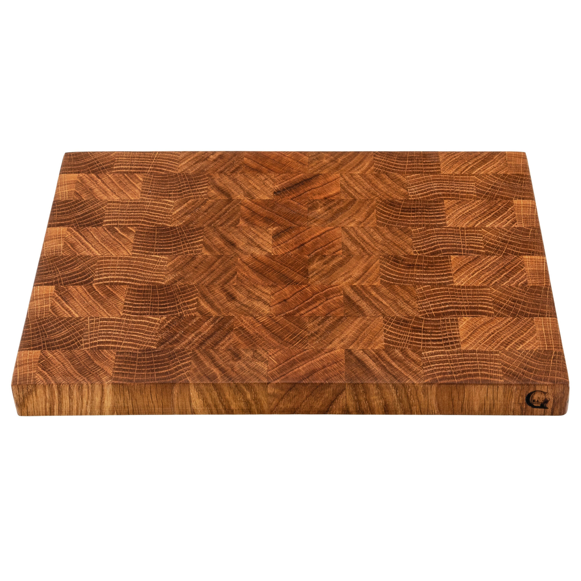 Доска разделочная торцевая, дуб, 20х30х2.5 см