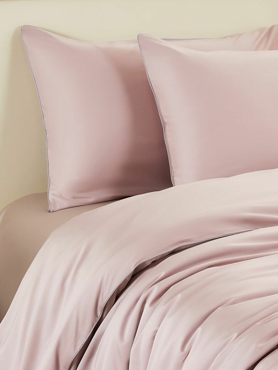 Постельное белье Askona (Аскона) Cotton Tencel Harmony (односп) Светло-розовый