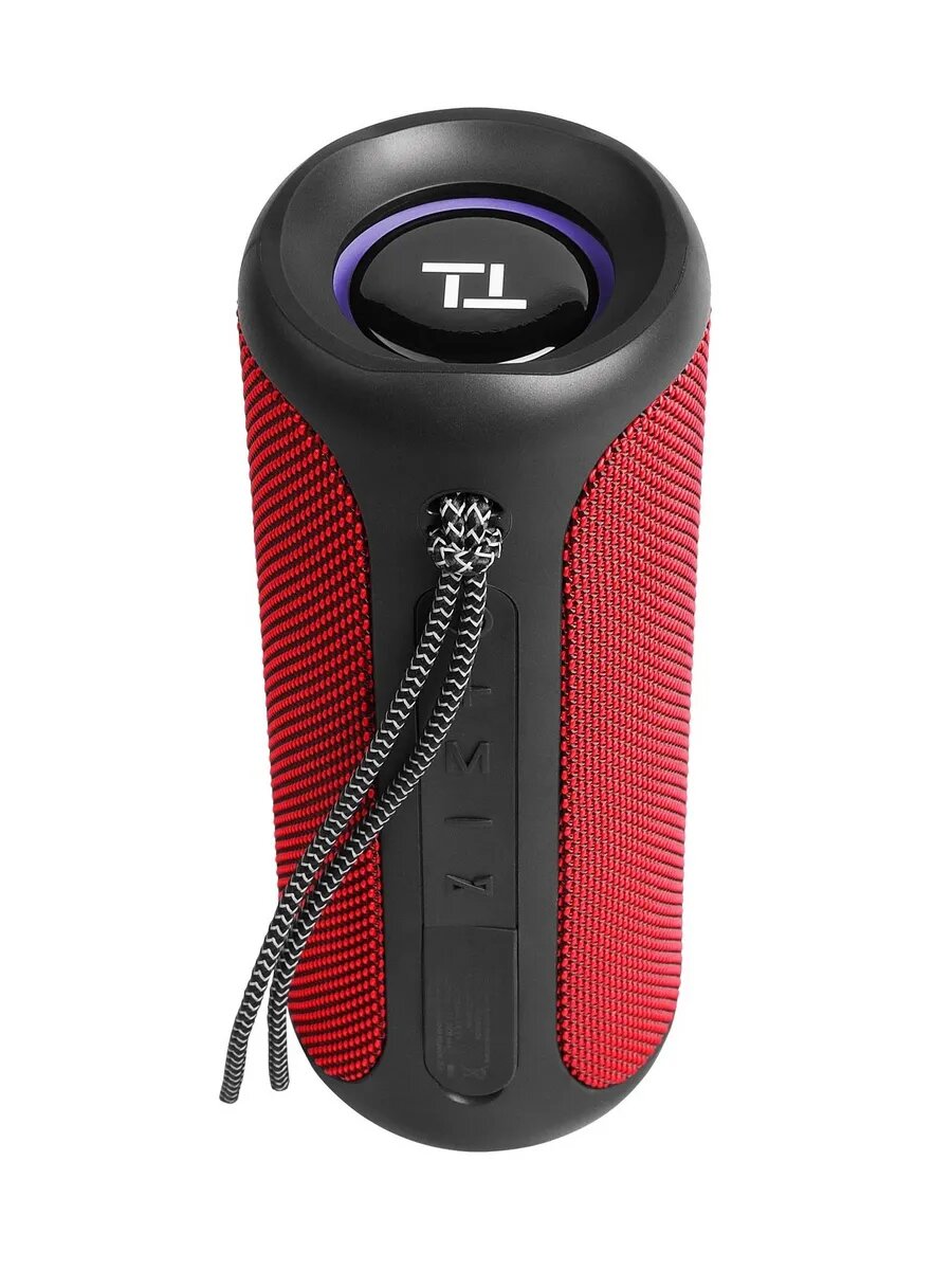 Колонка портативная ТТ М3+ красный 25W 2.0 BT/USB 10м