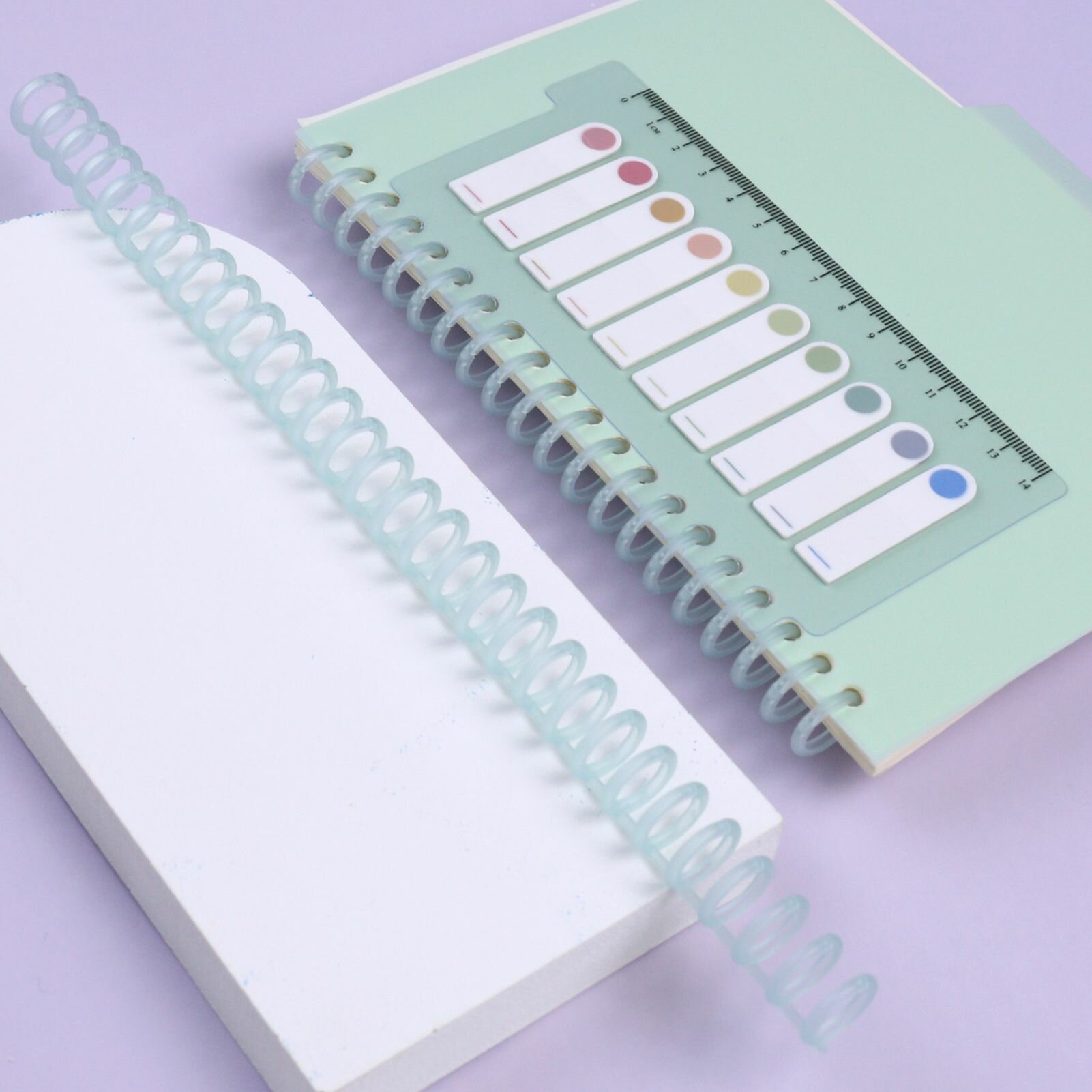 KW-trio, 10 шт, пластиковые переплетные листы с 30 отверстиями, кольца, переплетные шипы