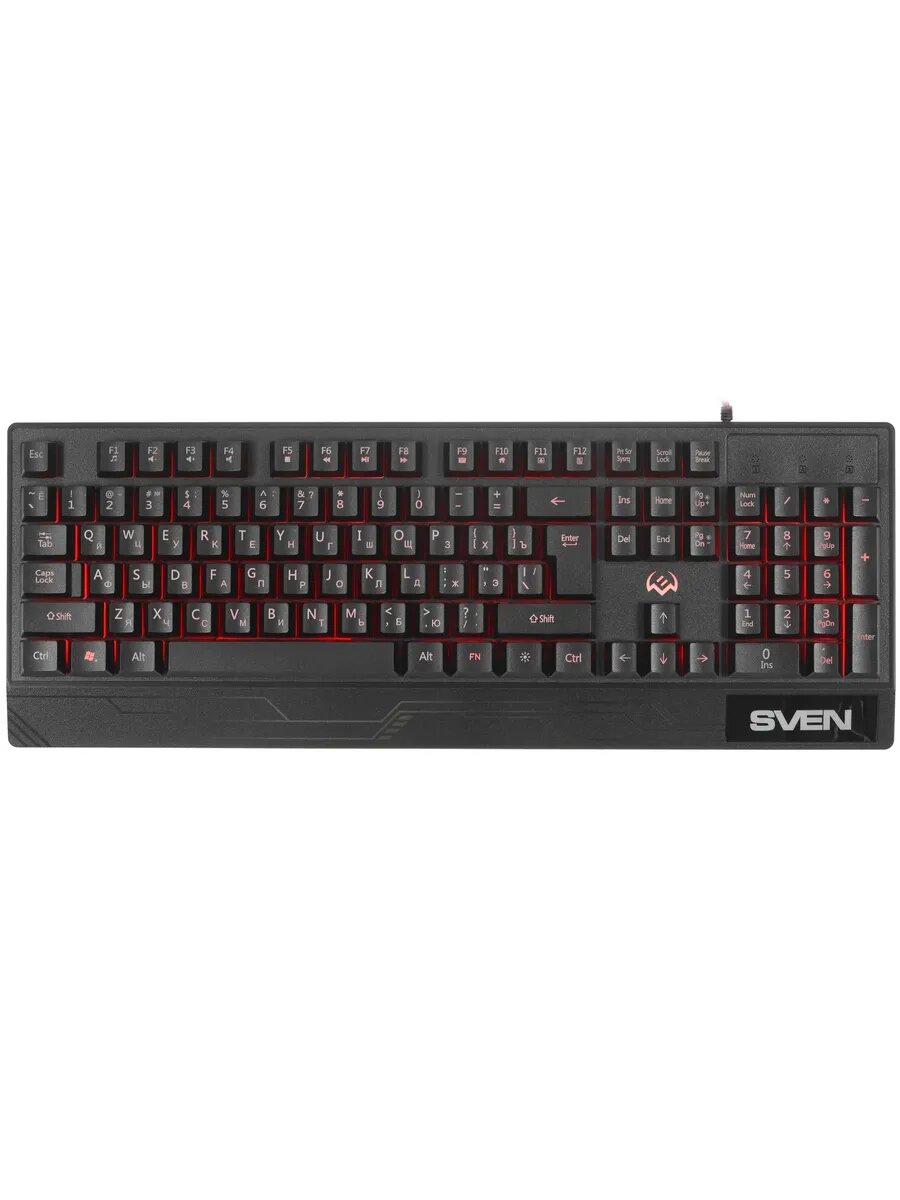 Клавиатура игровая проводная KB-G8300 мембранная, клавиш 104