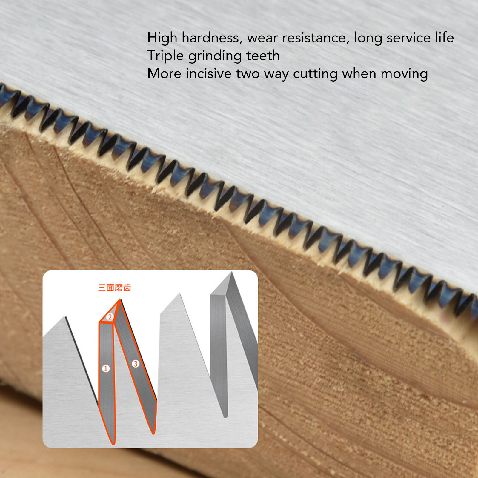 Маленькая ручная пила для деревообработки, 14/17 зубьев, двойной край, деревянная ручка, японский инструмент для обрезки сада