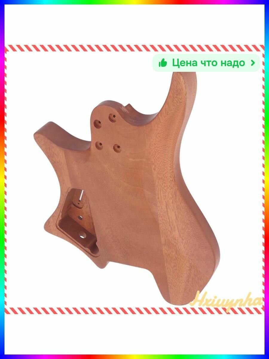 Корпус гитарного ствола из красного дерева для настройки инструментов