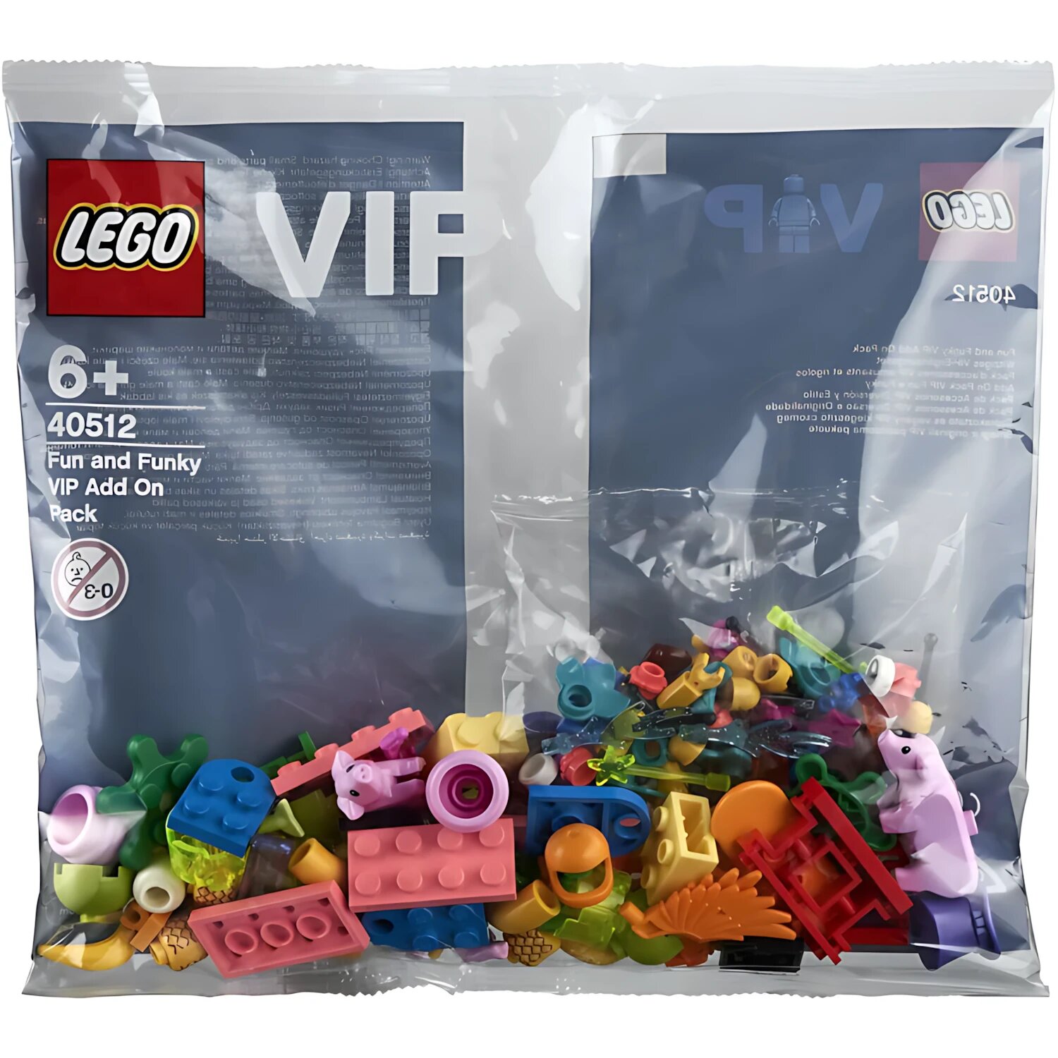 Конструктор LEGO VIP 40512 Fun and Funky VIP Add On Pack
