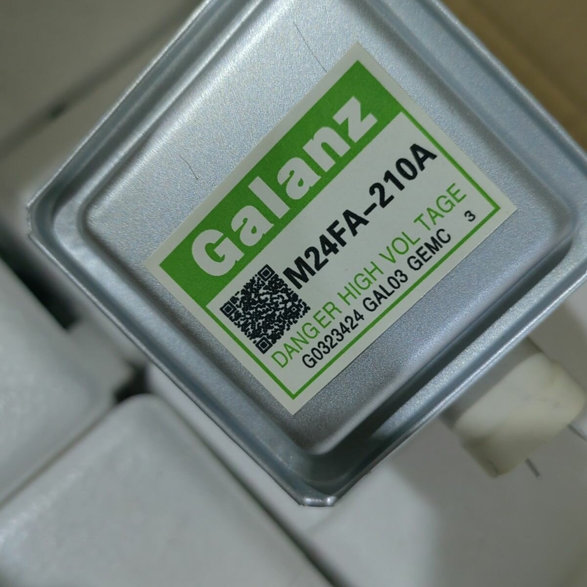 Магнетрон M24FA-210A, Совместимость с мультибрендовыми микроволновыми печами, серебристый