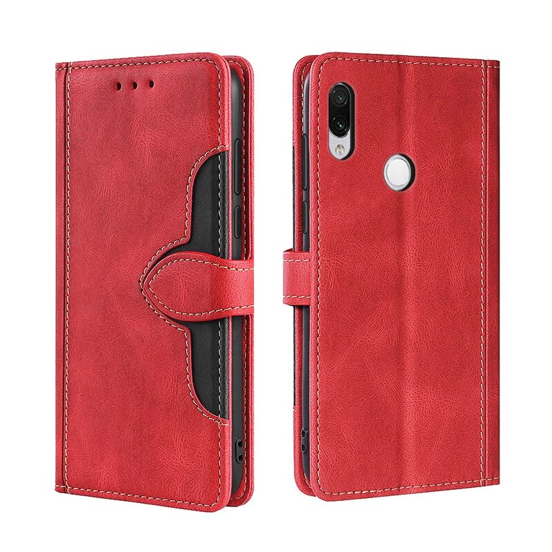 Чехол для Redmi Note 8 Pro, кожаный чехол-флип для Xiaomi Redmi Note 8, защитный чехол для Note 8T, двусторонняя защита