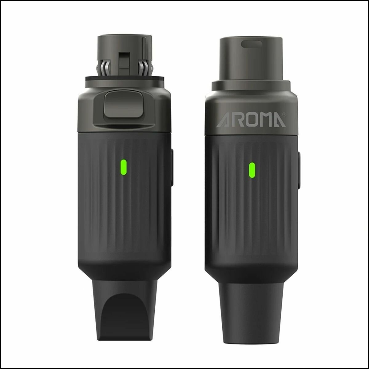 Беспроводная микрофонная система AROMA ARC2 с XLR-передатчиком и приемником для динамических/гармонических микрофонов/PA/микшеров/DSLR-камерqw