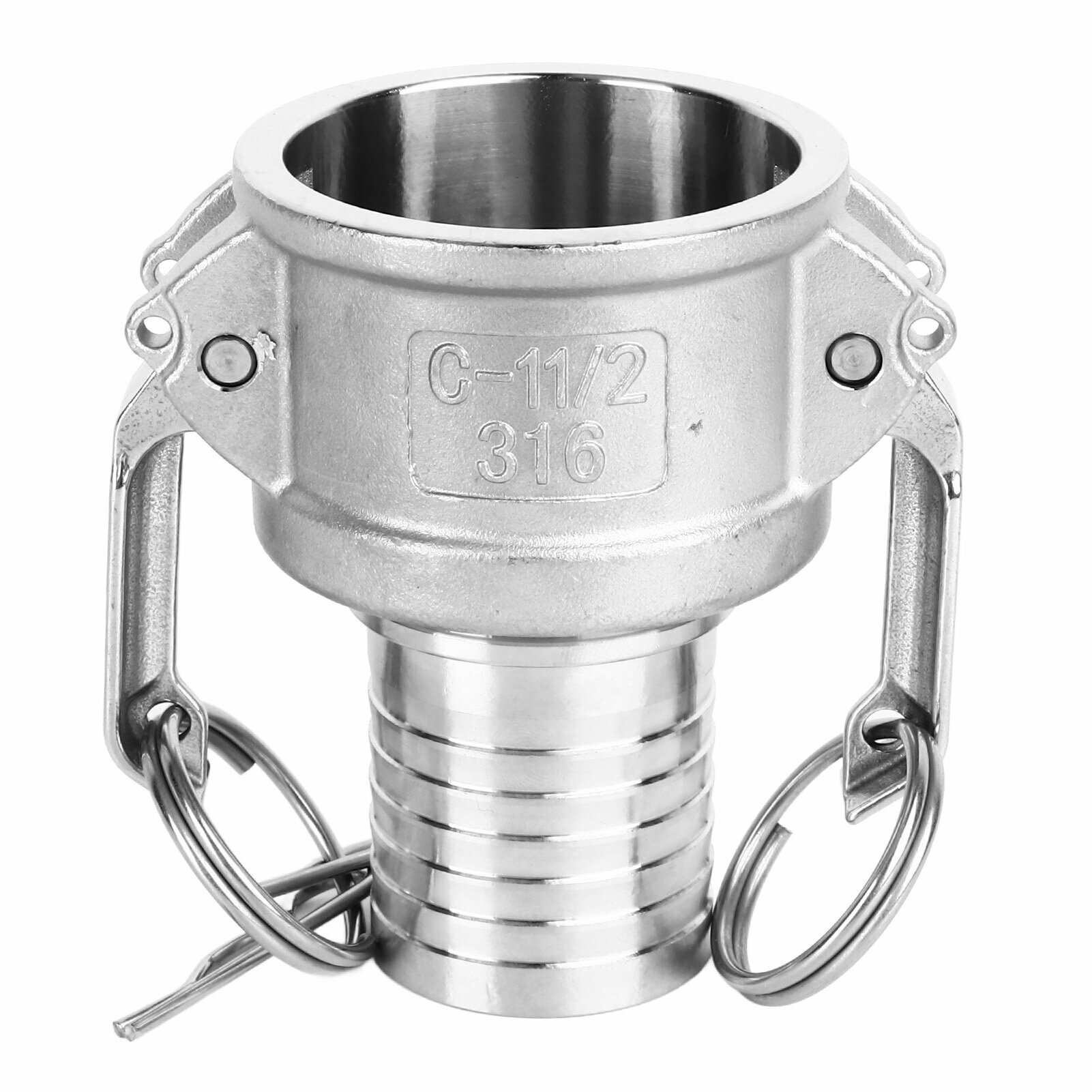 1,5 дюйма Camlock Fitting из нержавеющей стали Quick Установите женский шланг -шланги для кулачка для технического обслуживания.