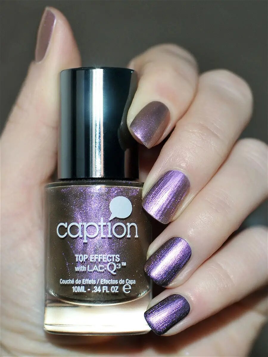Лак-топпер CAPTION Young Nails с перламутром, 10 мл