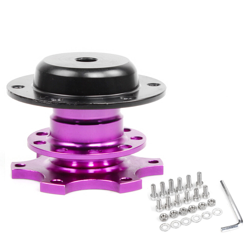 2026 Формула для кросс-граничного использования Быстросъемный адаптер для рулевого колеса Модификация Быстросъемный адаптер Адаптер для увеличения высоты рулевого колеса Гонки Дрифт