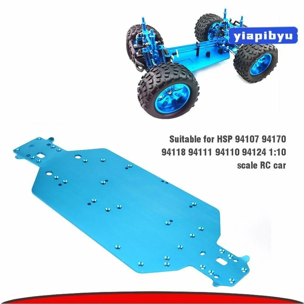 Обновленная деталь для RC автомобиля, металлическое шасси, стильный внешний вид для HSP 94107/94170