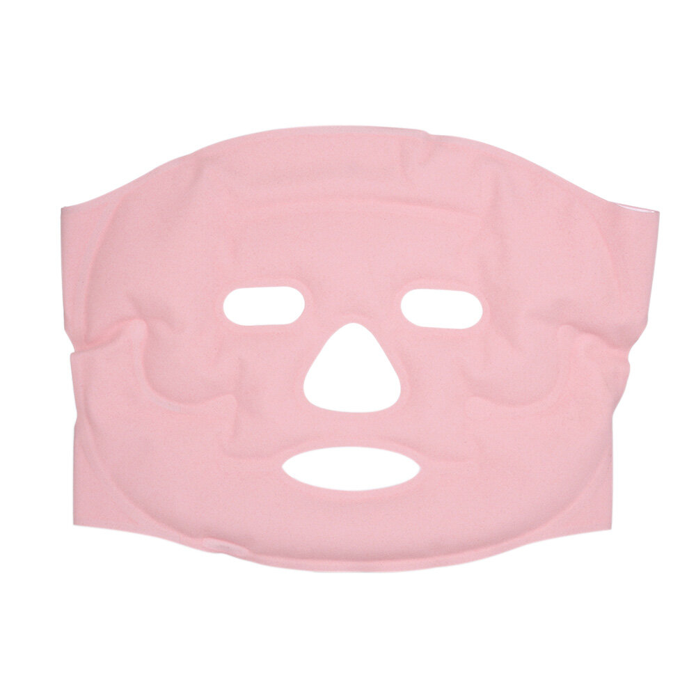 Гель для лица горячий и холодный, маска для терапии лица, можно разогреть в микроволновке, заморозить, многоразовая, облегчение от опухших лиц, опухших глаз, головной боли, мигрени, розовый цвет, размер 14.5*18*1 см, вес 194 г, упаковка 30*20*2 см, вес