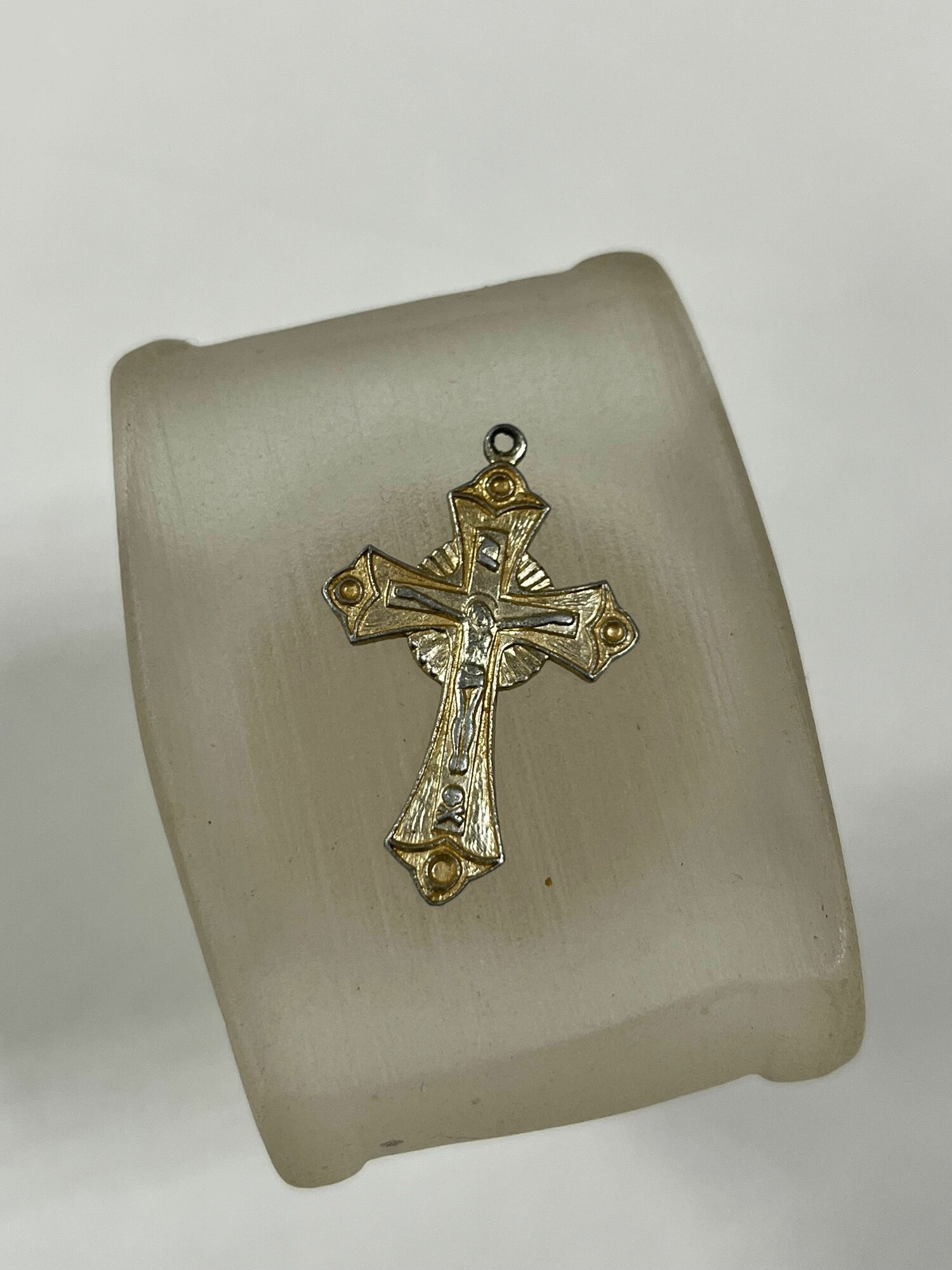 Винтажный православный крест, подвеска