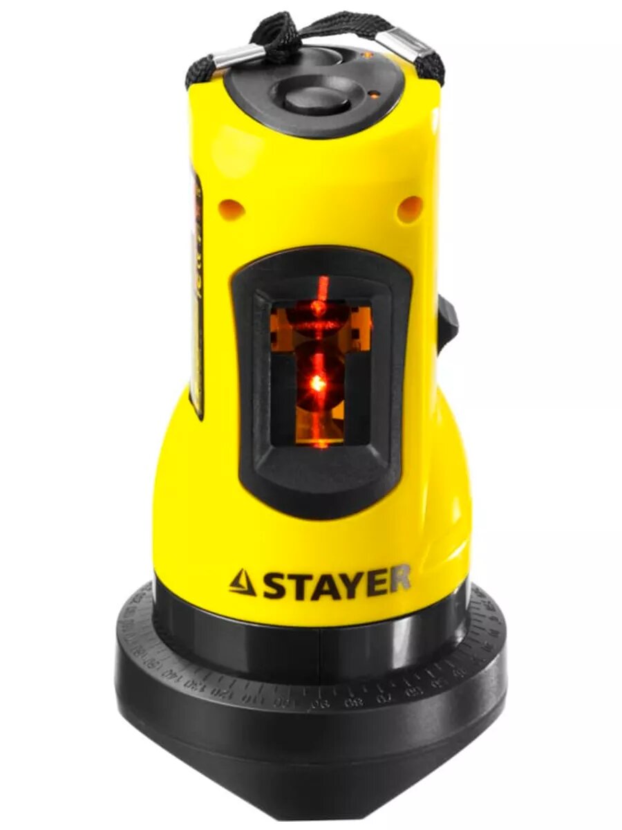 Нивелир лазерный Stayer MASTER LASER-Max 34960, красный луч, точность 0,5 мм, дальность 10 м, AA