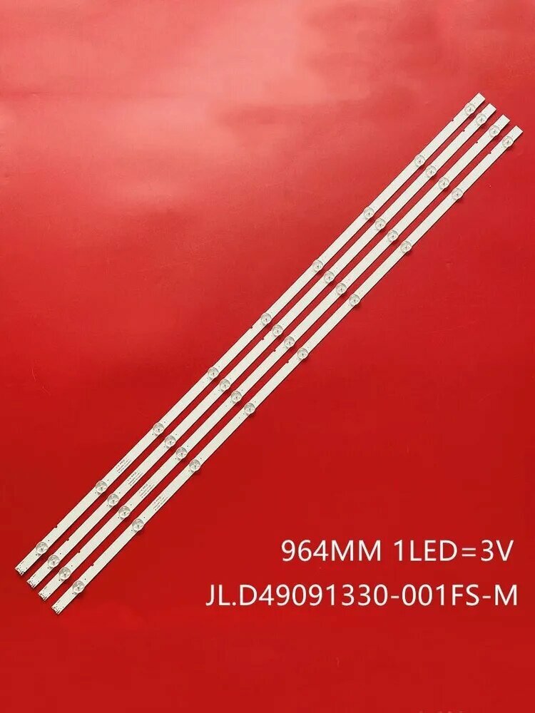 Светодиодная подсветка ленты для телевизора 49" 49lj594v JL. D49091330-001FS-M 49UJ634V-ZD SDL490W0 (LD0-B11) 49UJ630V EAX67133404 49UJ631V