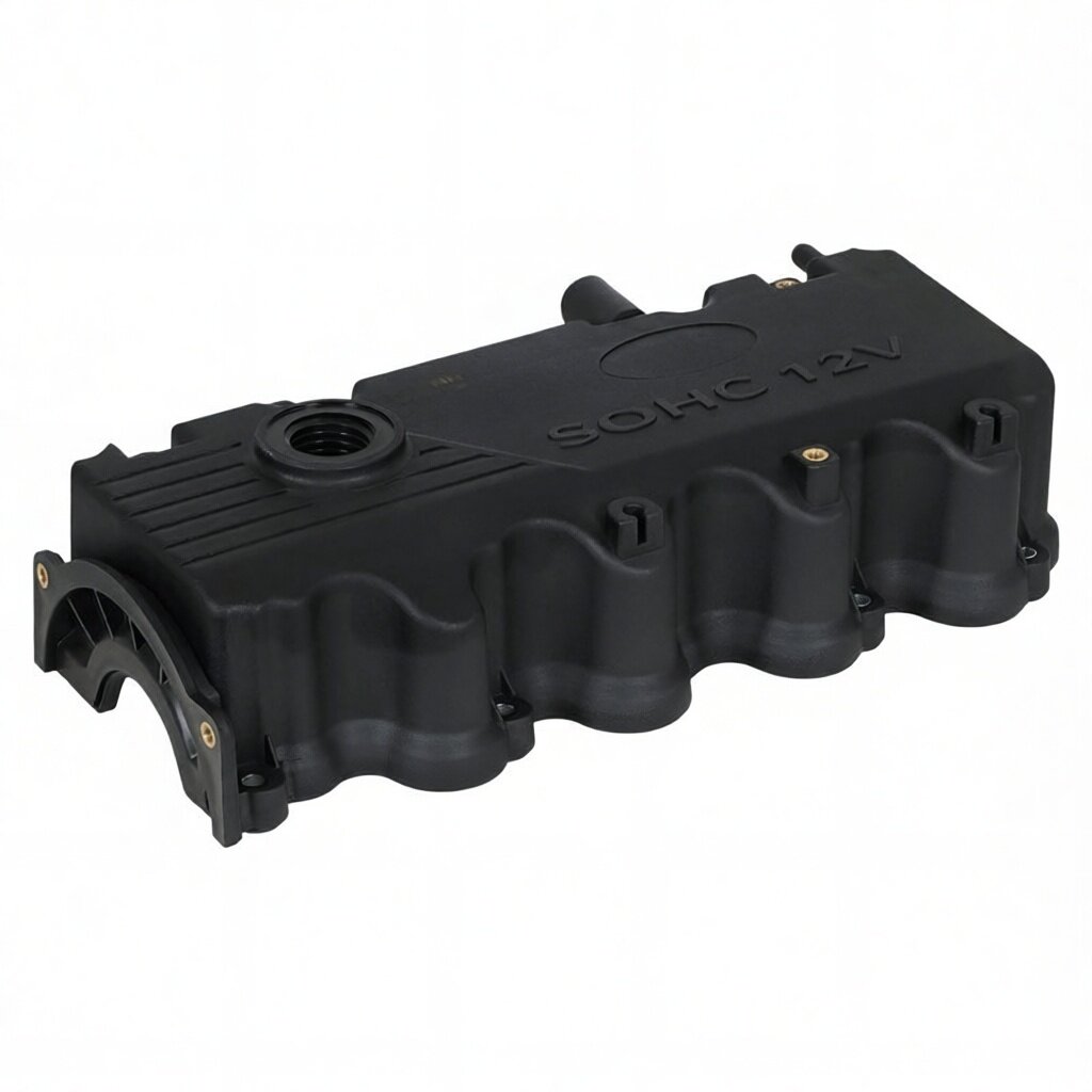 Крышка клапанная для а/м Hyundai Accent (99-)/Getz (02-) 1.3i/1.5i (LVPC 0811) LUZAR арт. LVPC0811