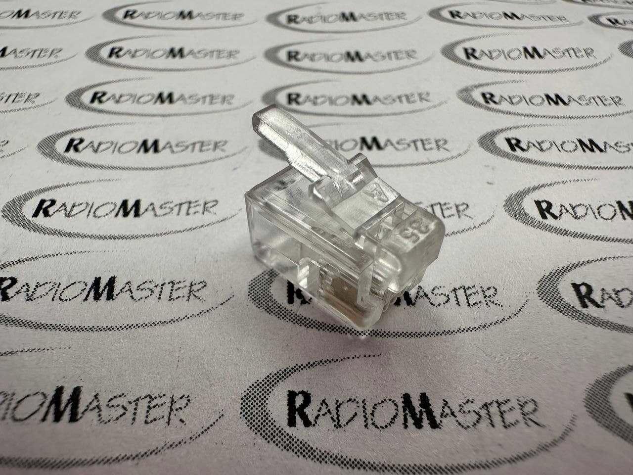 Разъем PLUG-6P4C /4-6U Gold Plated телефон Интернет Модульный штекер - 100 шт