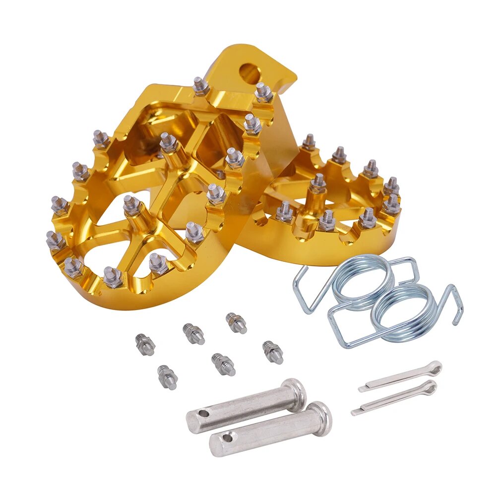 Золотые подножки для мотоцикла ZongShen Kayo Yamaha Honda Kawasaki