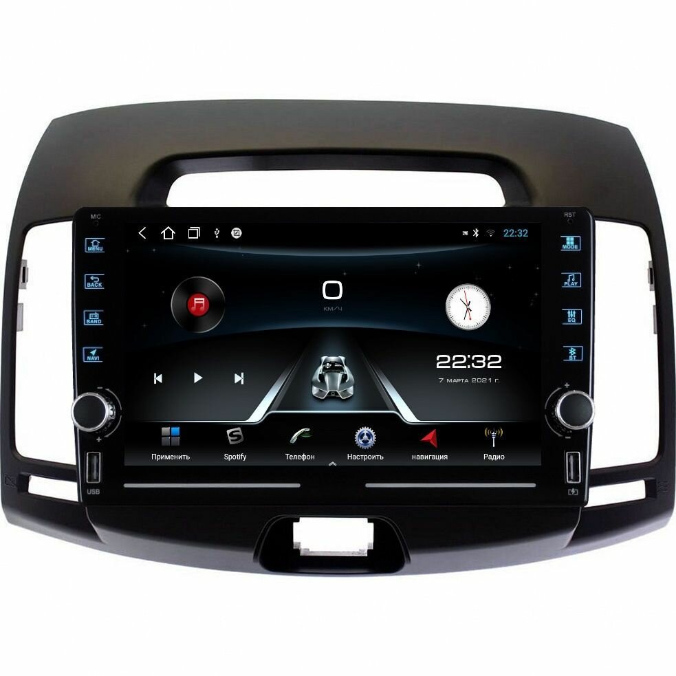 Магнитола R320 Хендай Элантра 4 Hyundai Elantra 4 (HD) 2006-2011 с Android 13 - Память 2+32Gb - IPS экран
