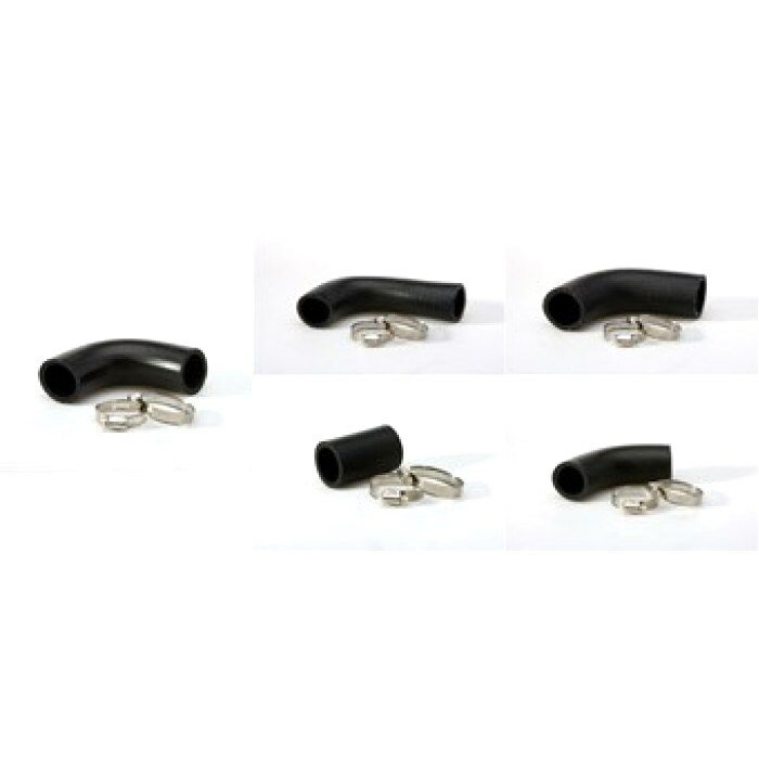 Патрубки радиатора для а/м Газ 3302 дв.406 (5шт) (LUZAR) (EPDM)