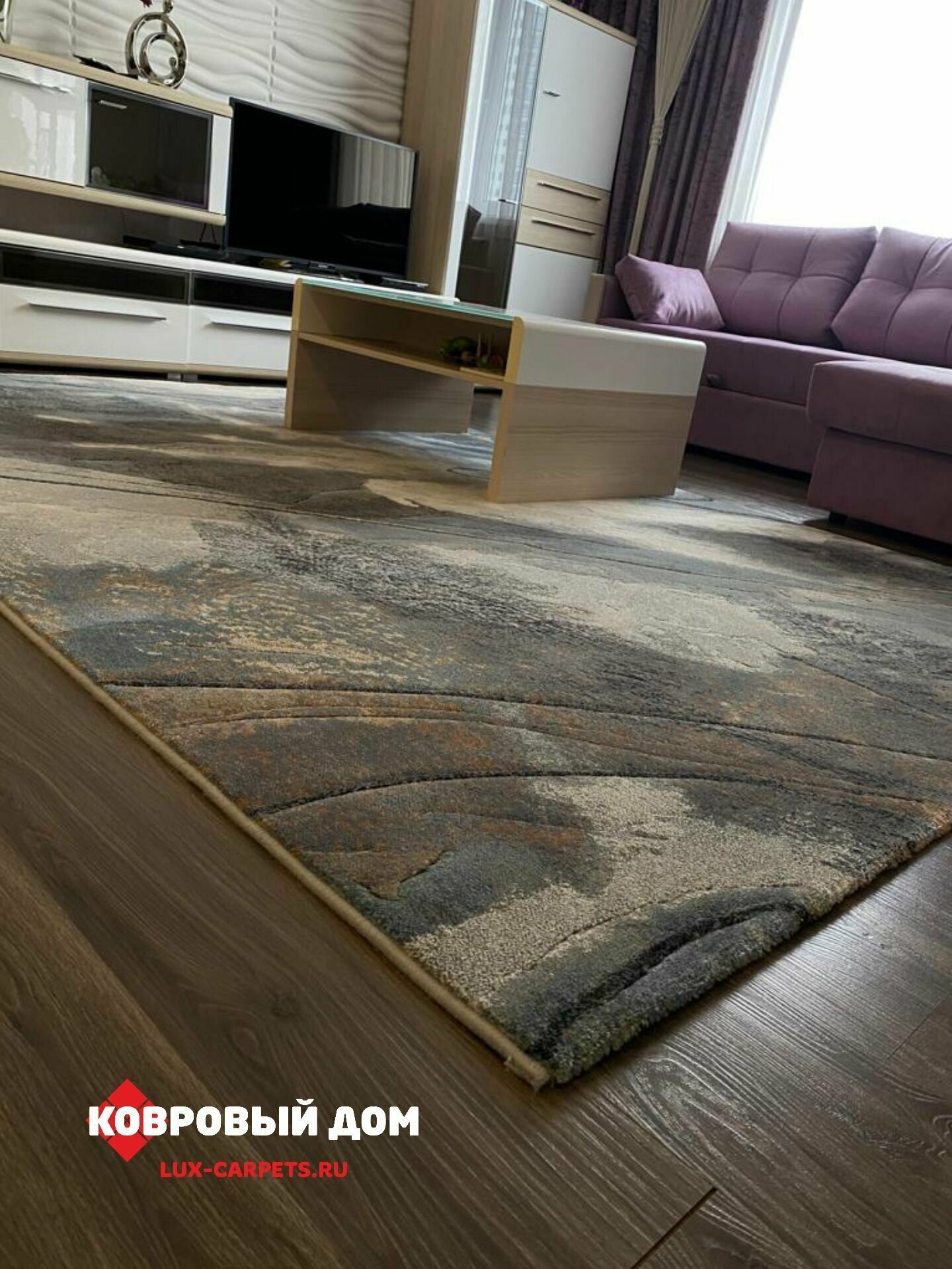 Ковер Ragolle Argentum Palladium, Бельгия, полипропилен, хлопок, 2x2.9 м — фото 1