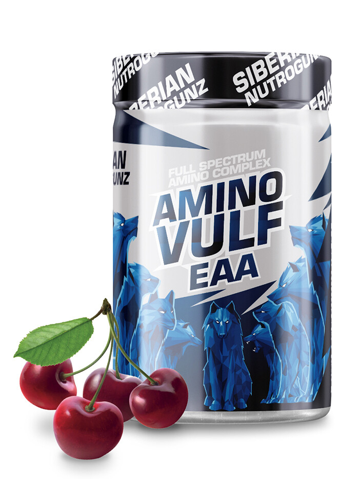 Siberian Nutrogunz Amino Vulf EAA (225 гр) (вишня)