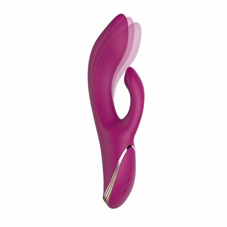 Вибратор-кролик AN Leaf с функцией манящего движения, Anasteisha