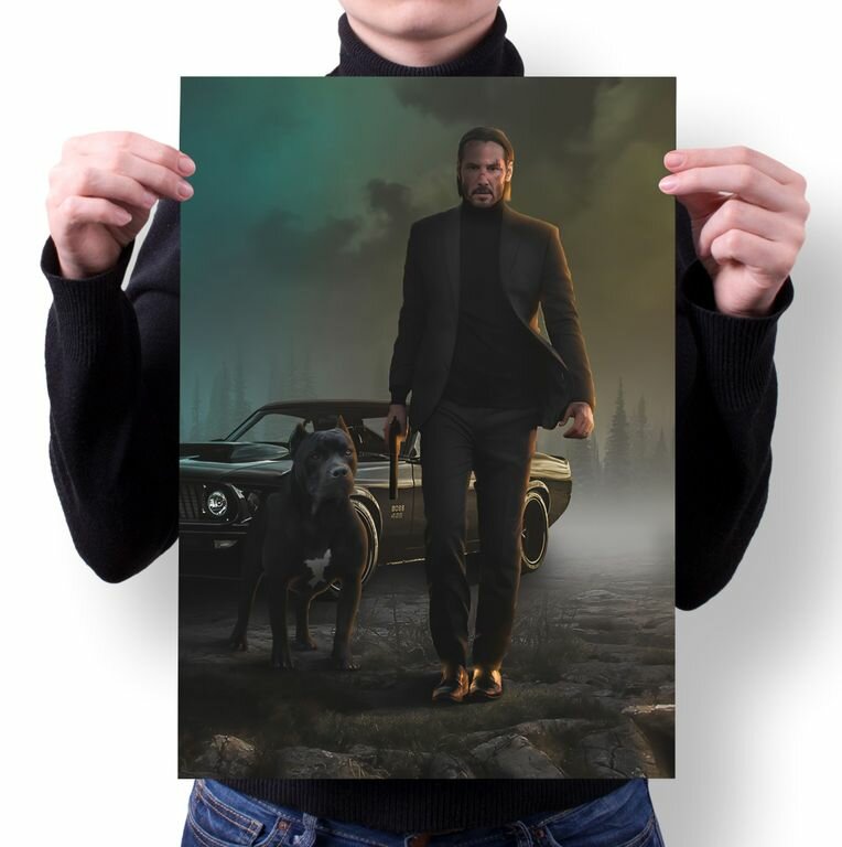 Плакат Джон Уик № 8