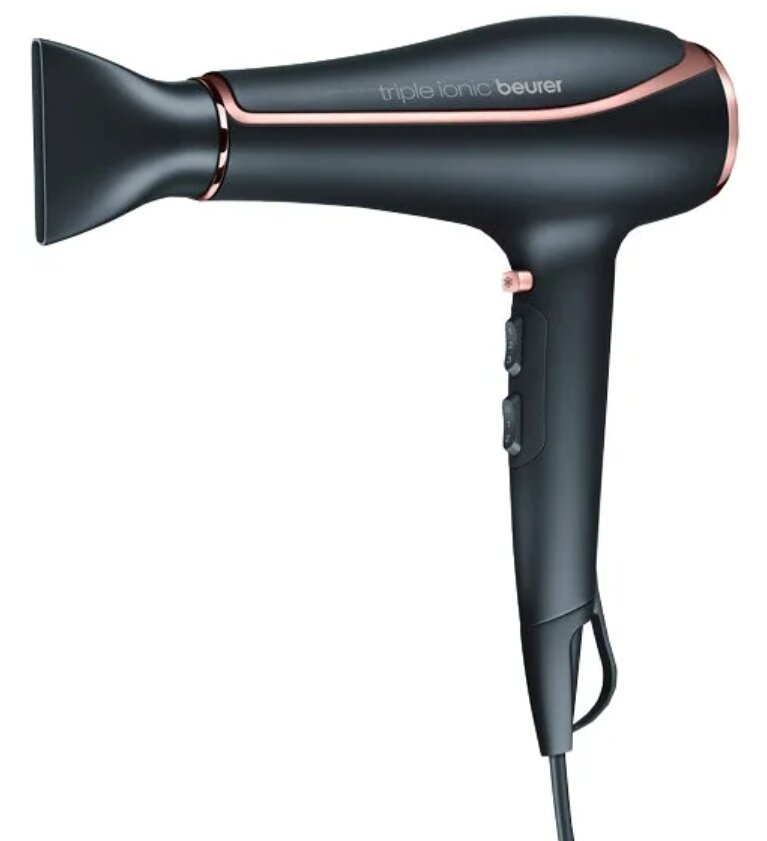 Фен Beurer HC 80, черный/золотистый