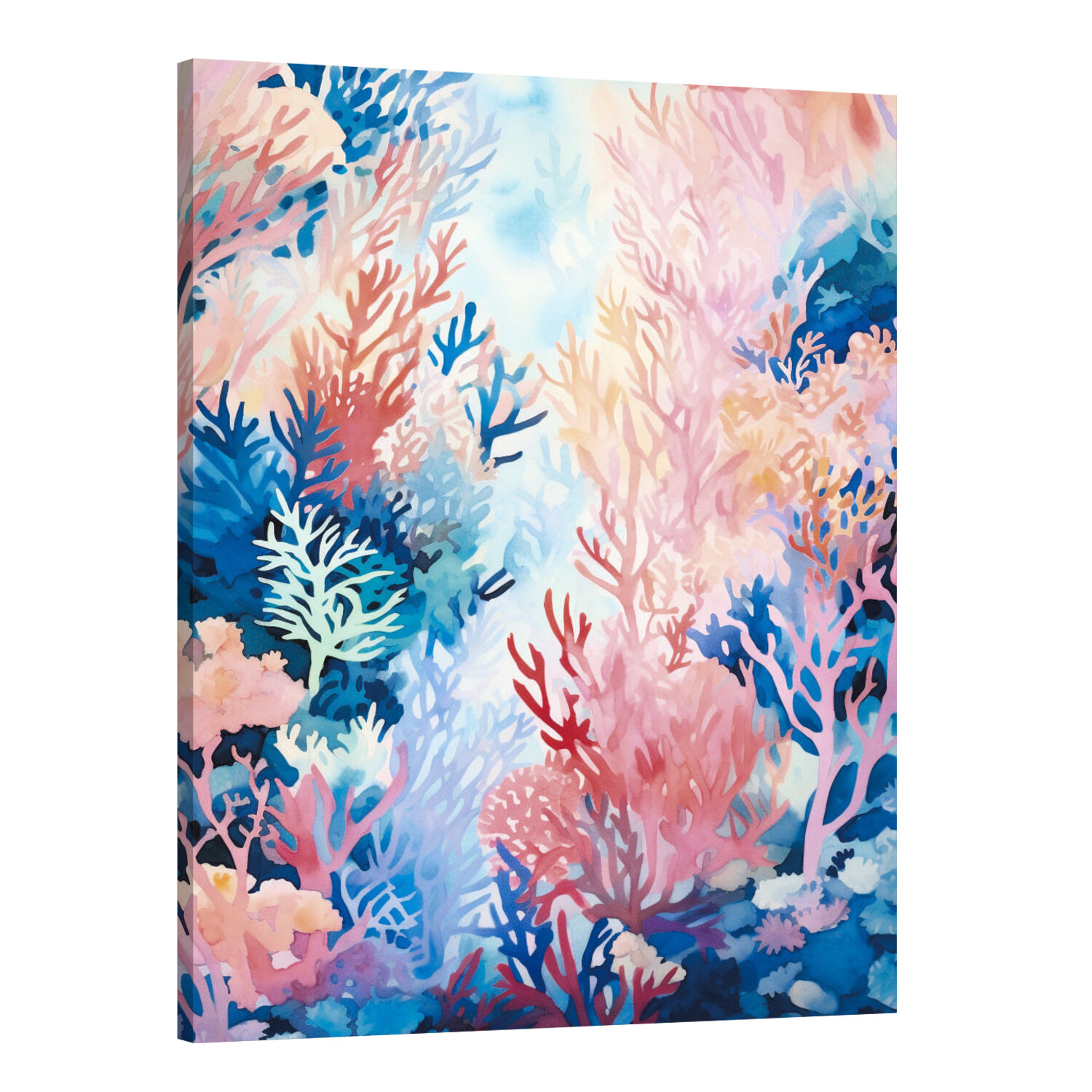 Интерьерная картина 50х70 "Природа в гуашах"