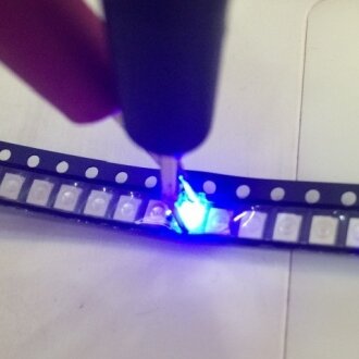 Светодиоды SMD 3528 B 300-500MCD 470-475nm 3-3.6V 20ma