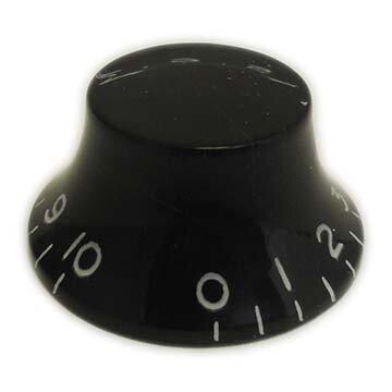 Ручка потенциометра Hosco KB-160, Bell style, метрическая, чёрная