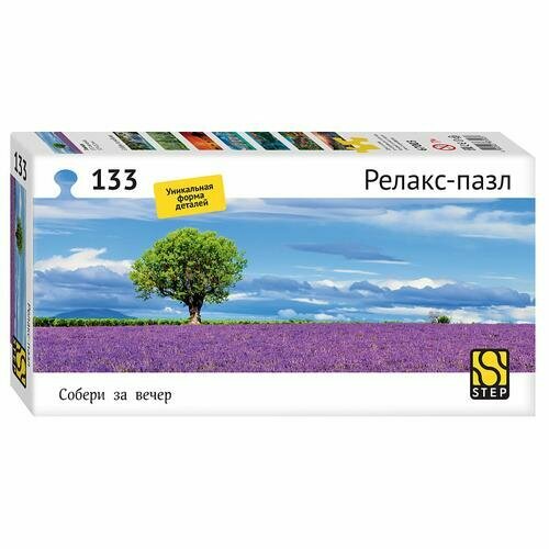 Пазлы 133 деталей. Релакс. Лаванда 67003, (Степ Пазл)
