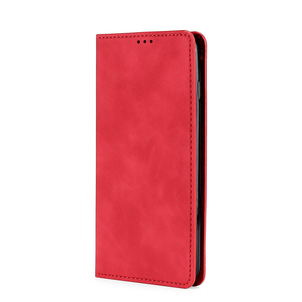 Чехол-книжка MyPads для ZTE Axon 10 Pro 5G / A2020 Pro / ЗТЕ Аксон 10 Про (Красный)