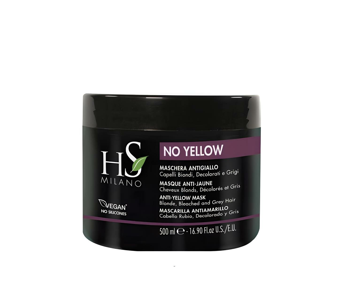 Маска для светлых и осветленных волос Dikson HS No yellow maschera antigiallo plus, 500 мл