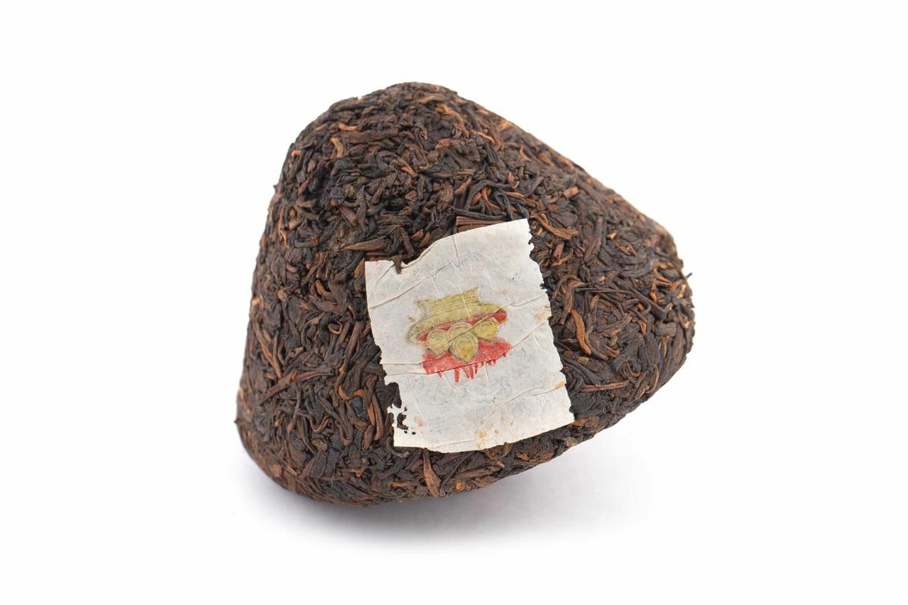 Шу пуэр 2004 г. марки "Священное пламя" завода "Сягуань" гриб 250 г