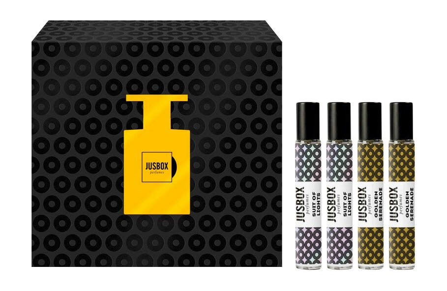 Jusbox reward xmas набор: golden serenade 2*7,8ml + suit of lights 2*7,8ml парфюмерная вода марка