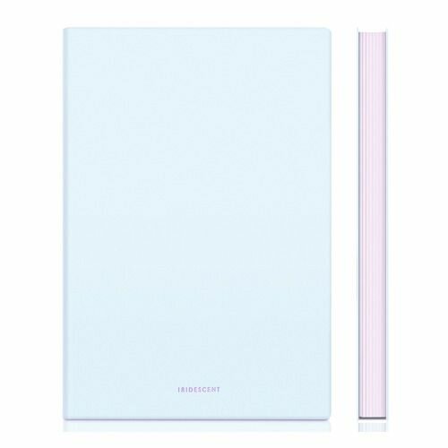 Блокнот Deli A5, 96л, в линейку, мягкая обложка, голубой [en140lblue]