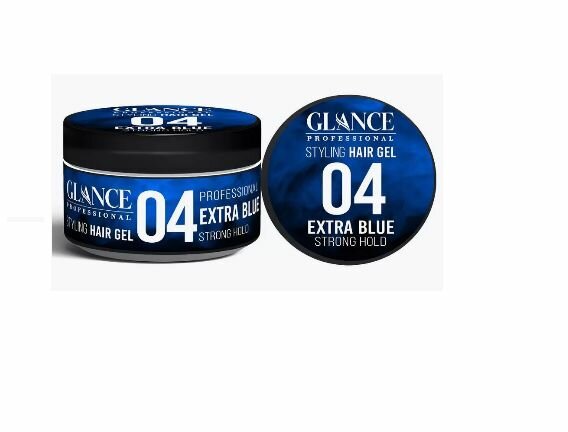 GLANCE Professional Гель для укладки волос EXTRA STRONG 04 , 300мл