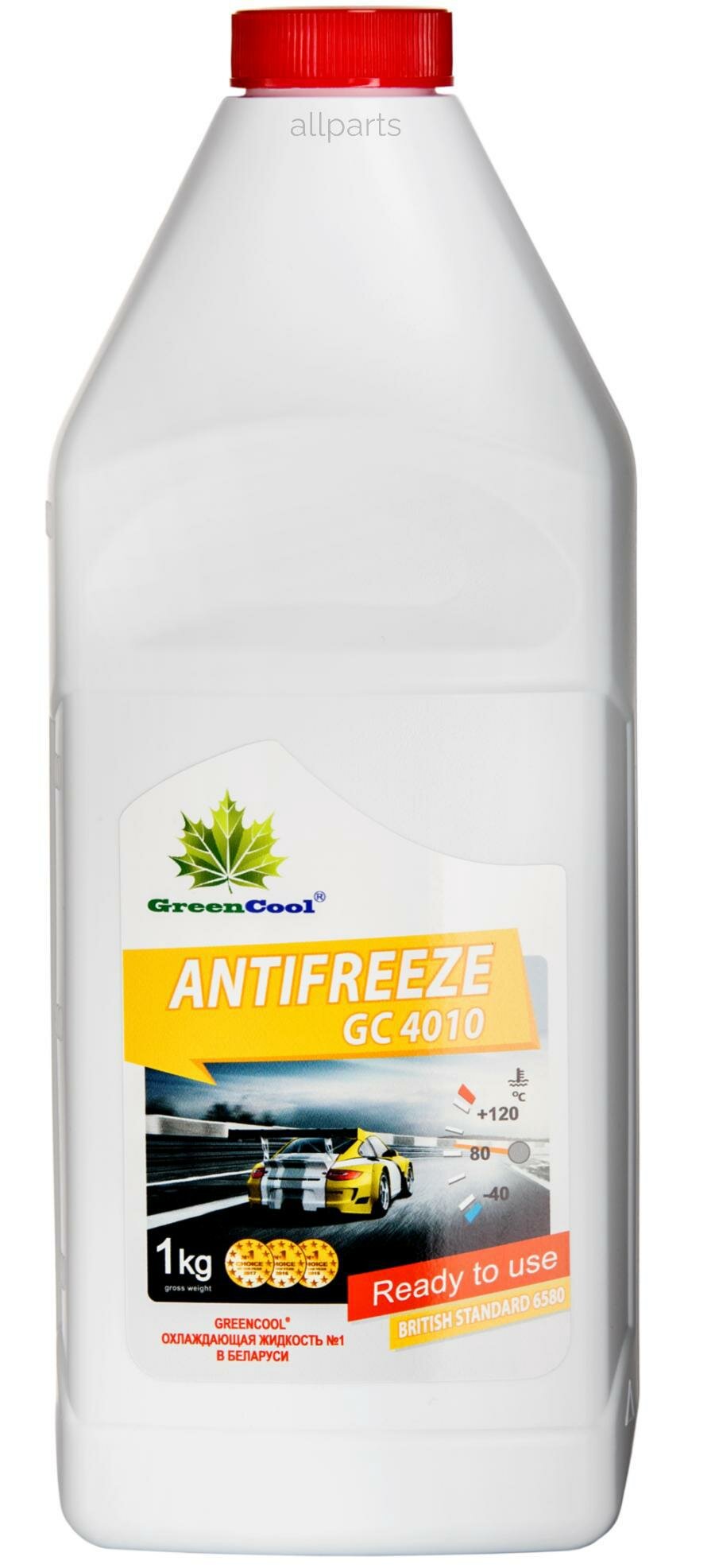 GREENCOOL 752163 Антифриз GreenCool GC4010 G11, 1 кг (жел.)